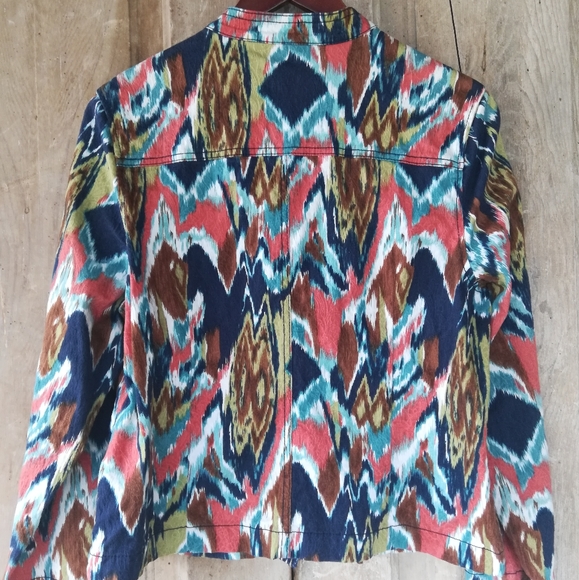 Koret | Jackets & Coats | Ikat Print Jacket | Poshmark